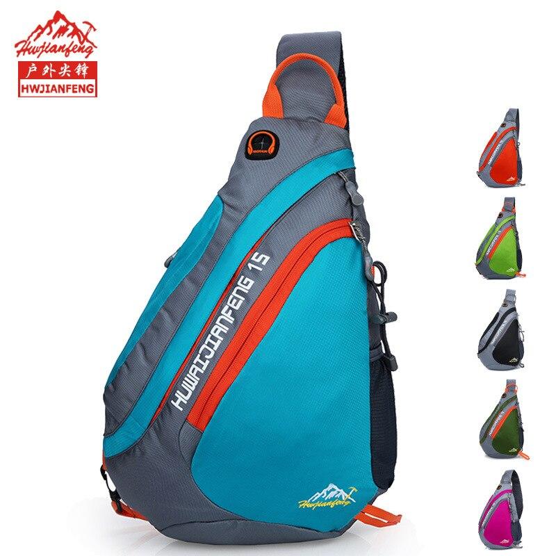 Nylon Waterproof Chest Pack Crossbody Bags Women Chest Pack Muscle ...