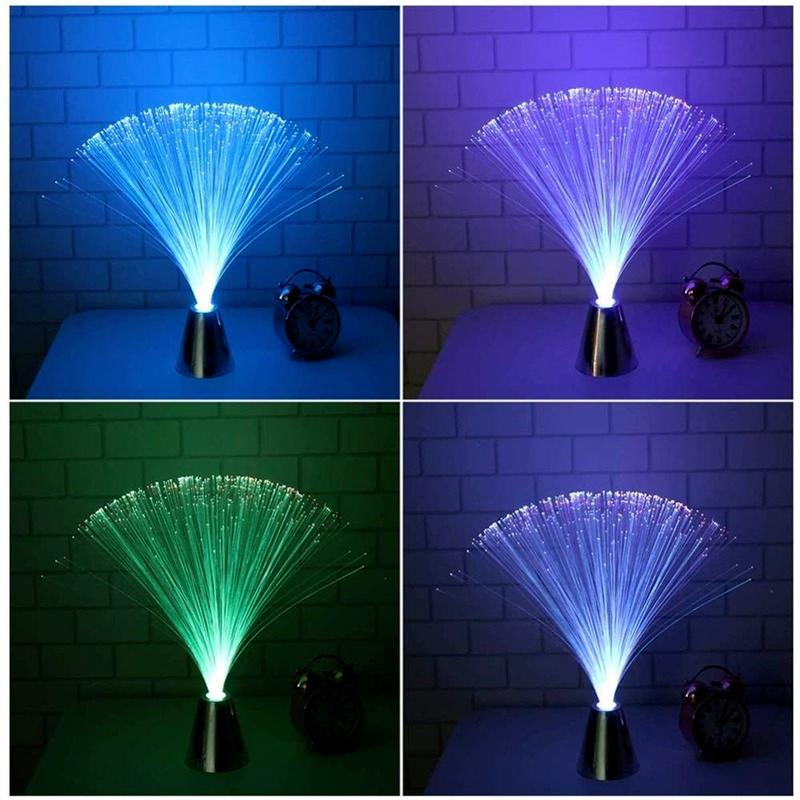 Cheap Romantic Colorful LED Optic Fiber Night Light Atmosphere Lamp ...
