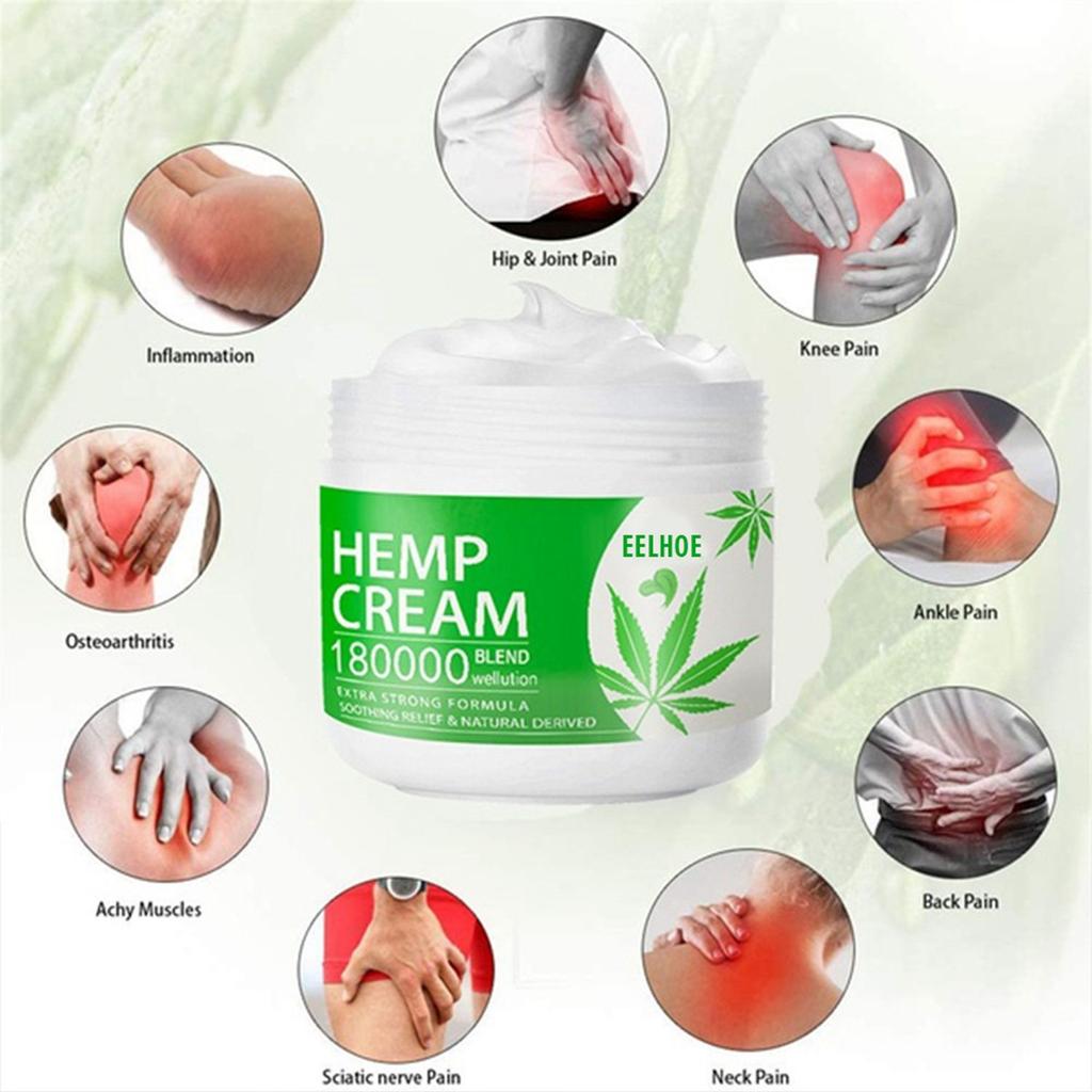 Buy Strong Cream Reduces Inflammation Hemp Cream For Pain Relief ...