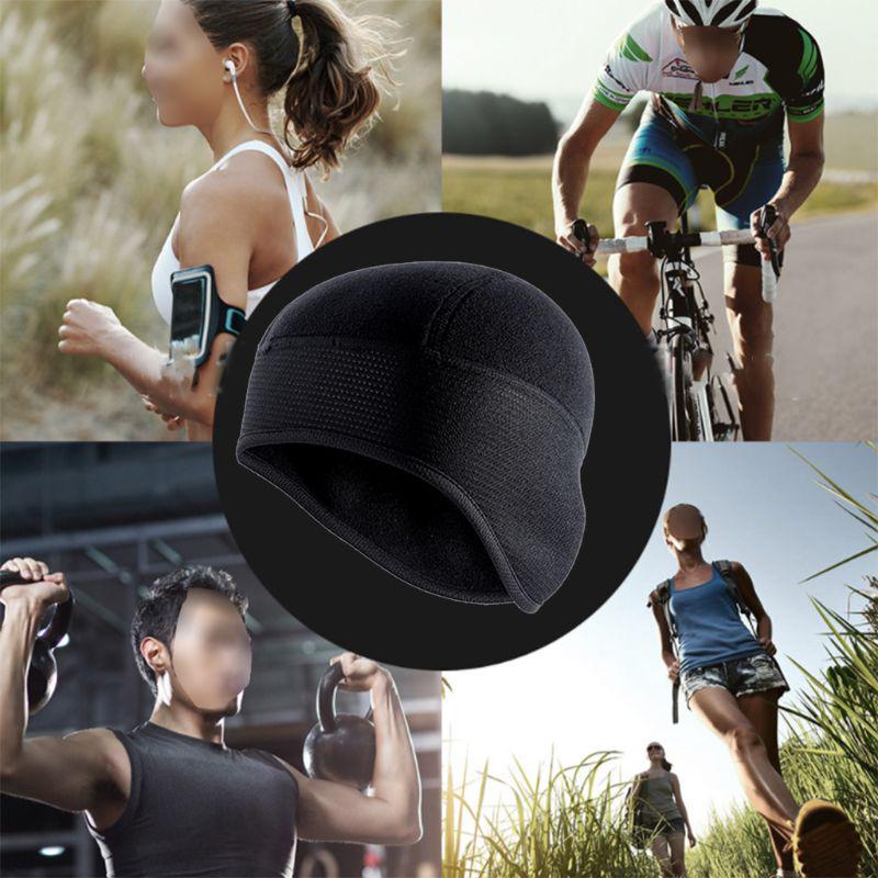 Buy Winter Cycling Cap Windproof Polar Fleece Thermal Helmet Liner ...
