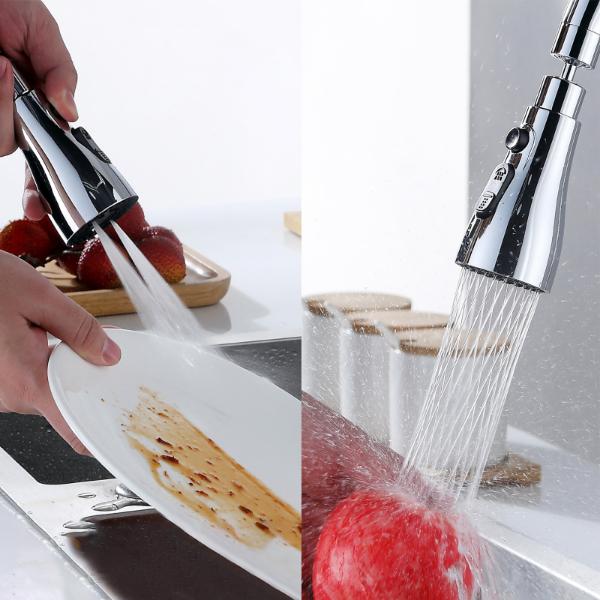 Buy Tap Aerator 360 Rotation Universal Splash-proof Swivel Water Saving ...