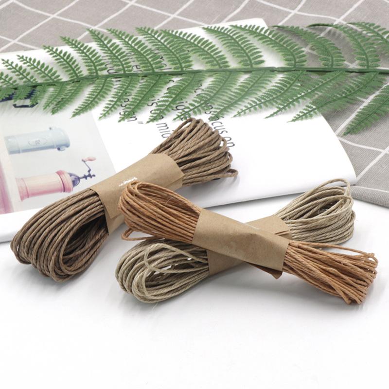 10M/Roll Decorate Rope DIY Handmade Multi Purpose Hemp Rope Wrapping ...