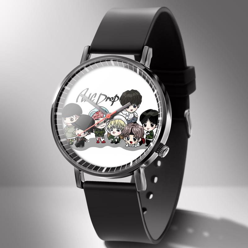 BTS Bangtan Boys Member Hobbies Fashion Watch Man Waist Watch Woman ...