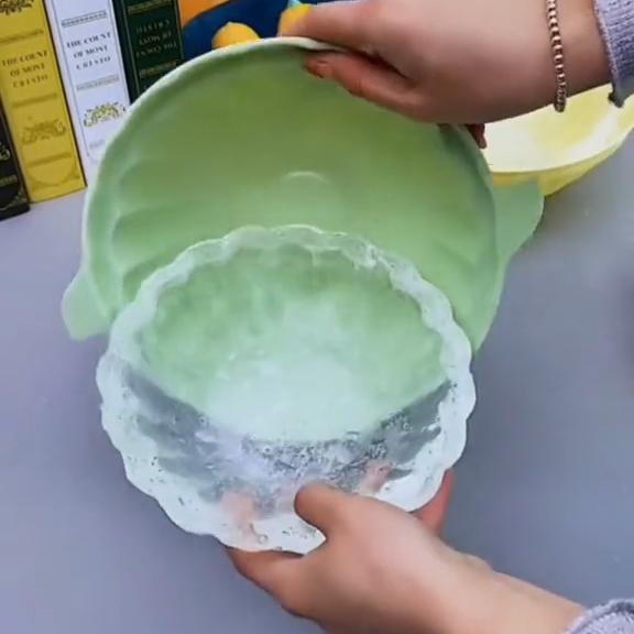 Buy Hot Ice Bowl Mold DIY Ice Cream Set Safety Durable Reusable Plastic ...