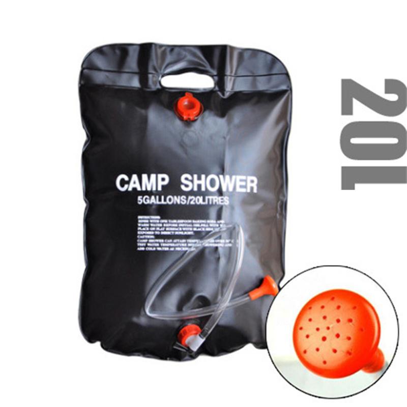 Buy Portable Solar Hot Water Bag Safe Removable Solar Heating Premium ...