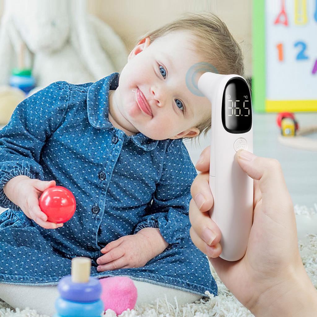 Buy Dual-Mode Infrared Thermometer Non-Contact Forehead And Ear ...