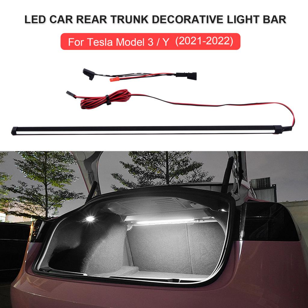 For Tesla Model 3 LED Car Trunk Light Atmosphere Light Interior ...