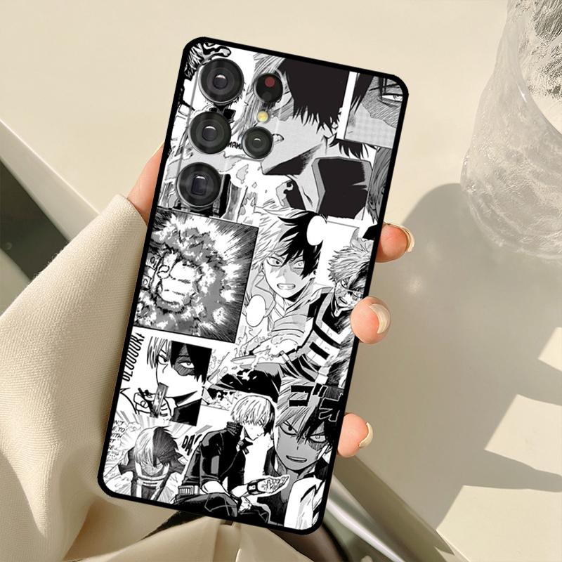 Cheap Anime Shoto Todoroki Case For Samsung Galaxy S22 S21 Ultra Note ...