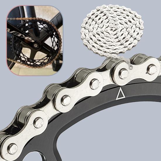 Buy Heat Treatment Labor-saving Bike Chain Useful Strong Pull Force ...
