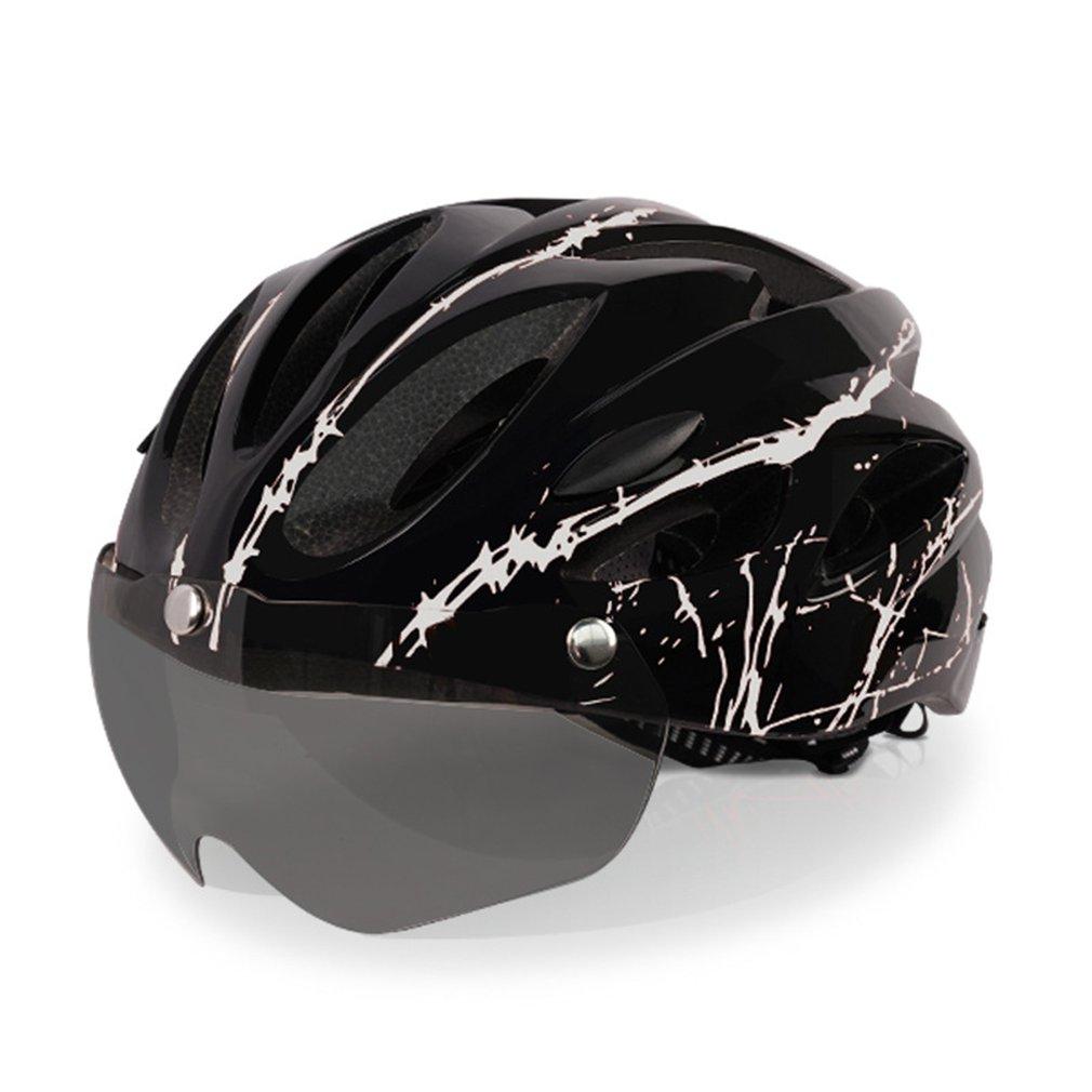 Buy May Travel Cycling Helmet With Goggles Ultralight MTB Bike Helmet ...