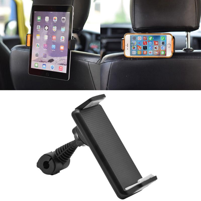 Buy 360 Rotating Car Back Seat Headrest Mount Holder For Cell Phone ...