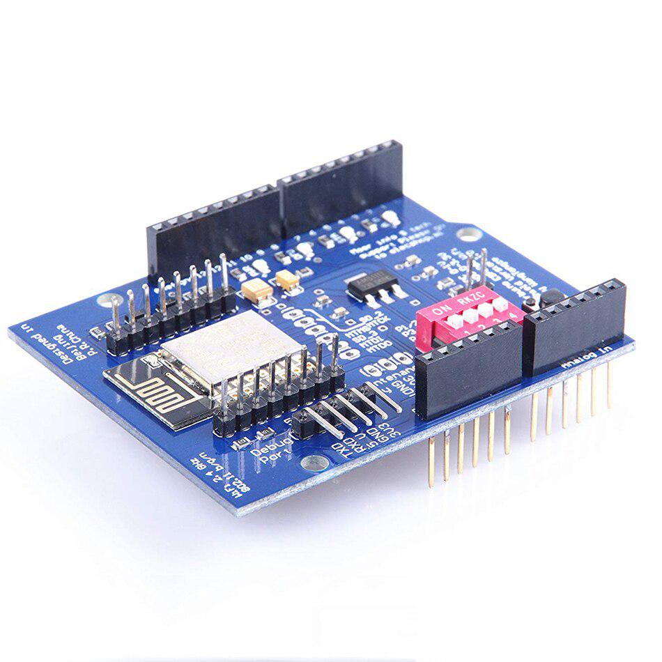 Aokin ESP8266 ESP-12E UART WIFI Wireless Shield Development Board Circuits Boards Modules ONE ...