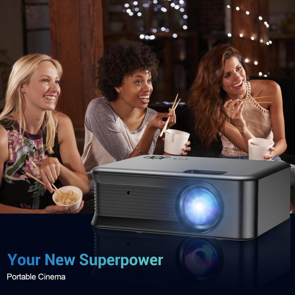 Cheap 1080P HD LED Projector Home Cinema Projector HDMI/USB/AV(Support ...