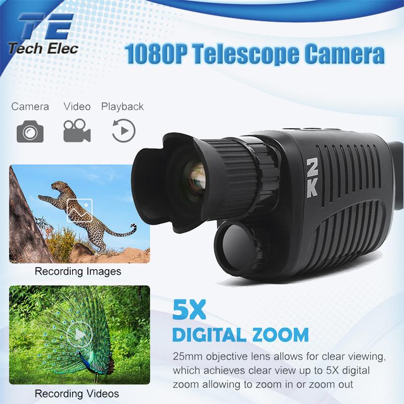 Buy 1080P HD Infrared Night Vision Device Monocular Camera Digital ...