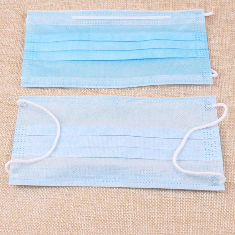 Buy 1-500PCS Disposable Face Mask Dust Mask Face Masks with Elastic Ear ...