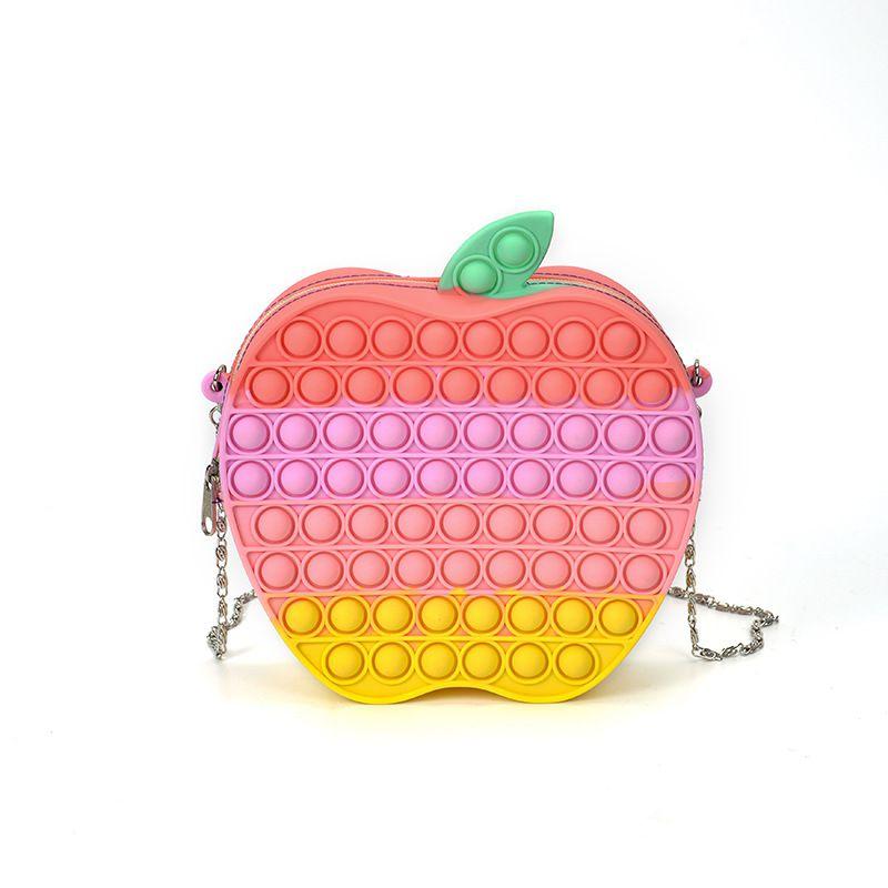 Buy New Large-Size Fingertip Toys Push Bubble Popet Pendant Bag Popp It ...