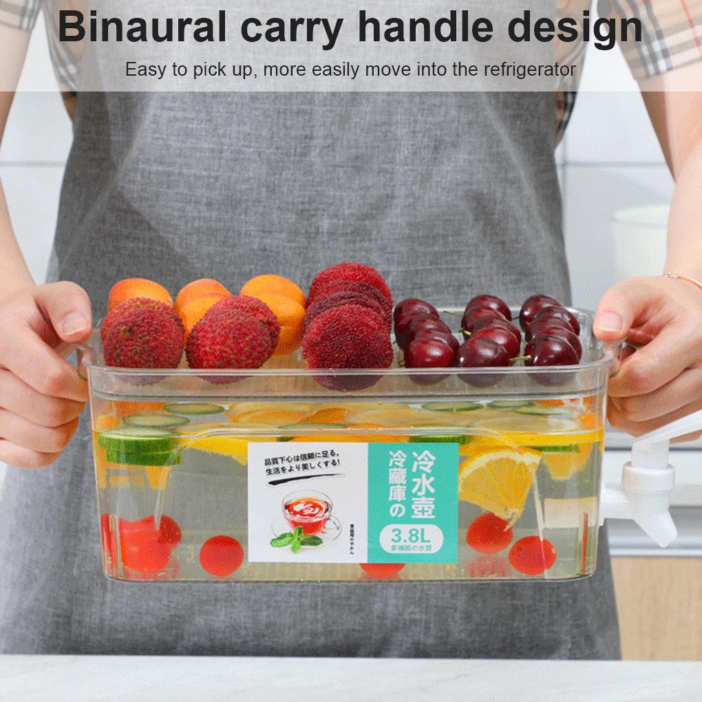 Satın alın 3.8L Fruit Kettle Household Water Bottle Fruit Kettle ...