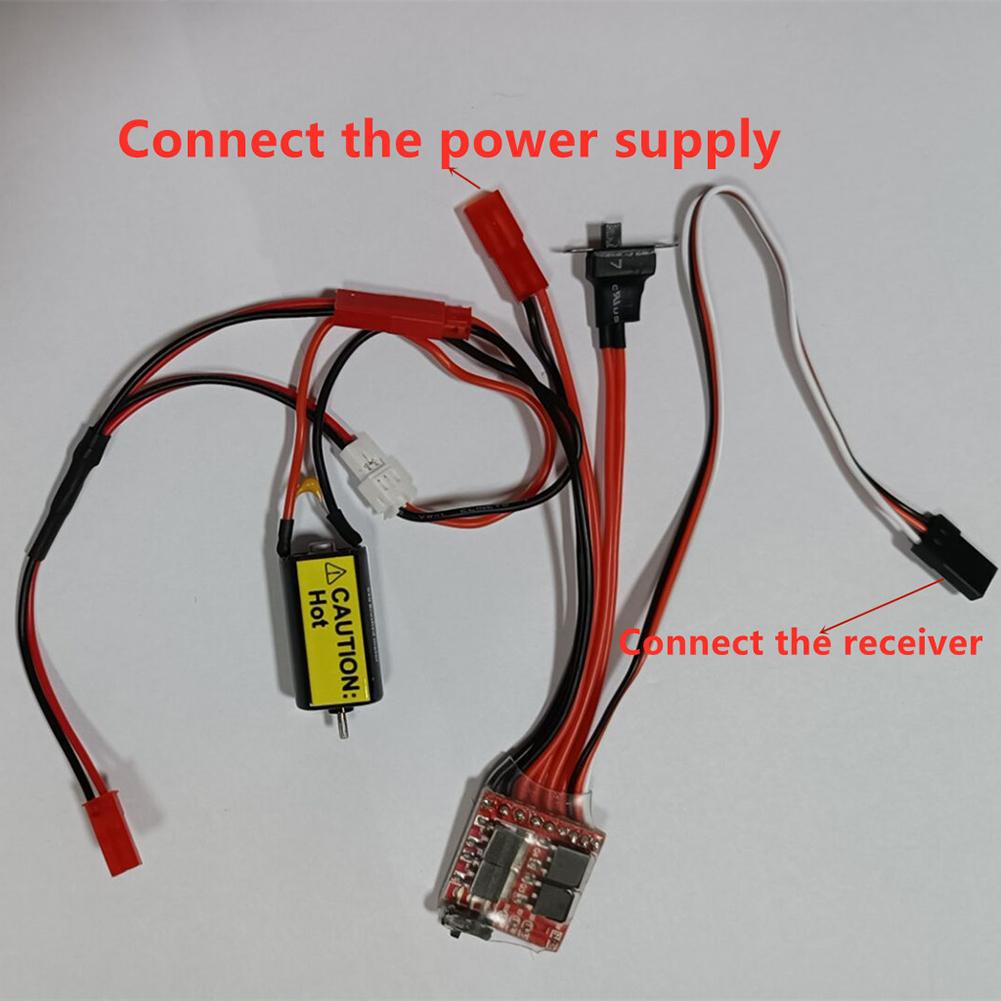 Axial Rc GOUPRC 30A Brushed ESC With 050 50T Motor Combo For 1/24 Axial ...
