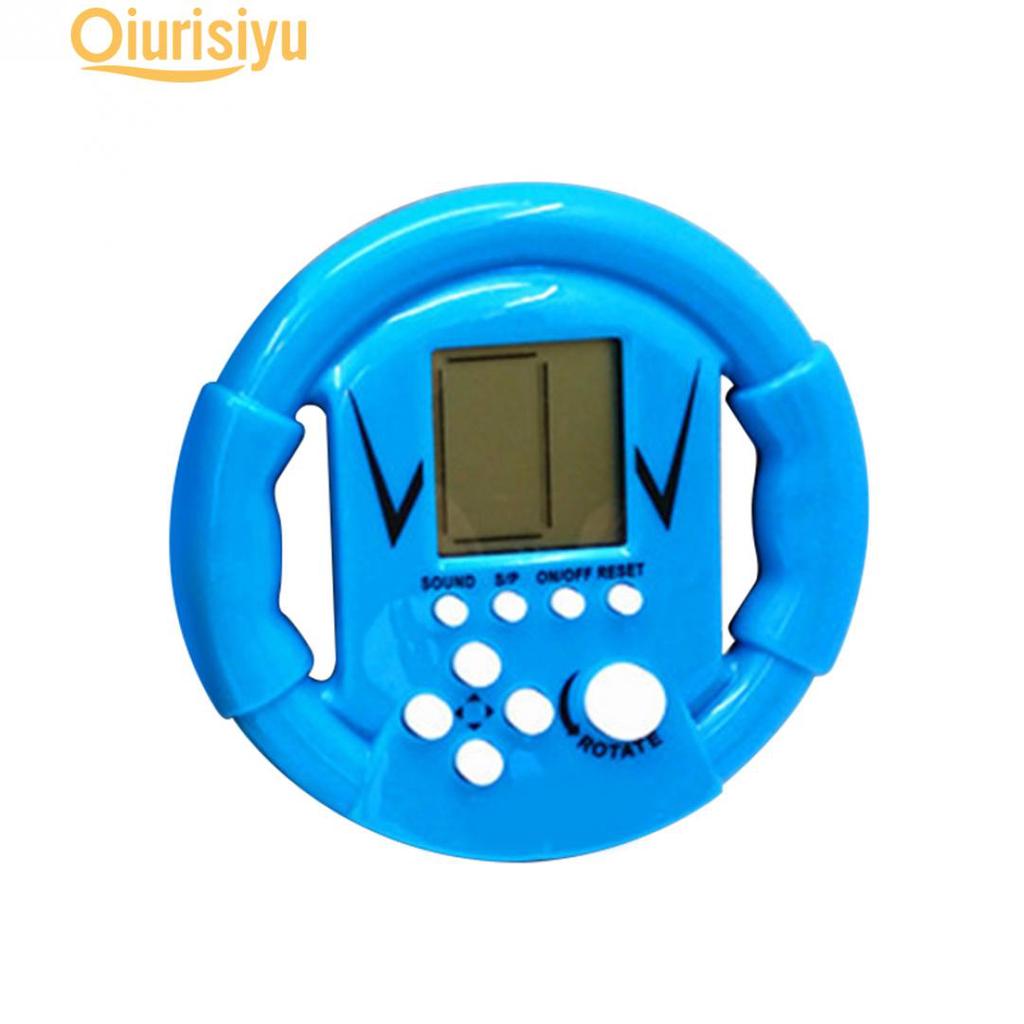 Buy Practical 23Games Steering Wheel Shape Classic Mini Handheld Game ...