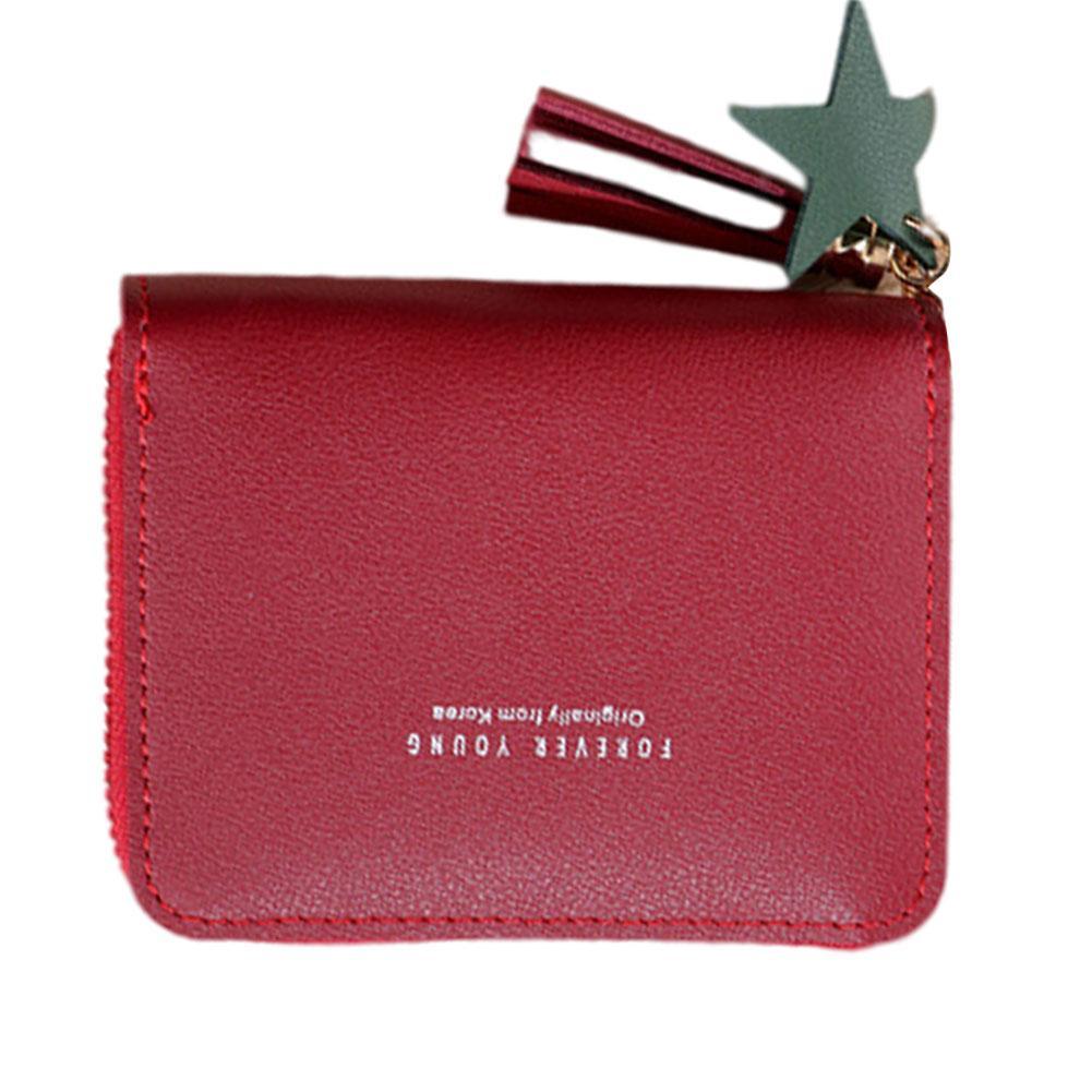Cheap Casual Short Wallet Square Wallet Coin Clutch Bag Bank Card Purse ...