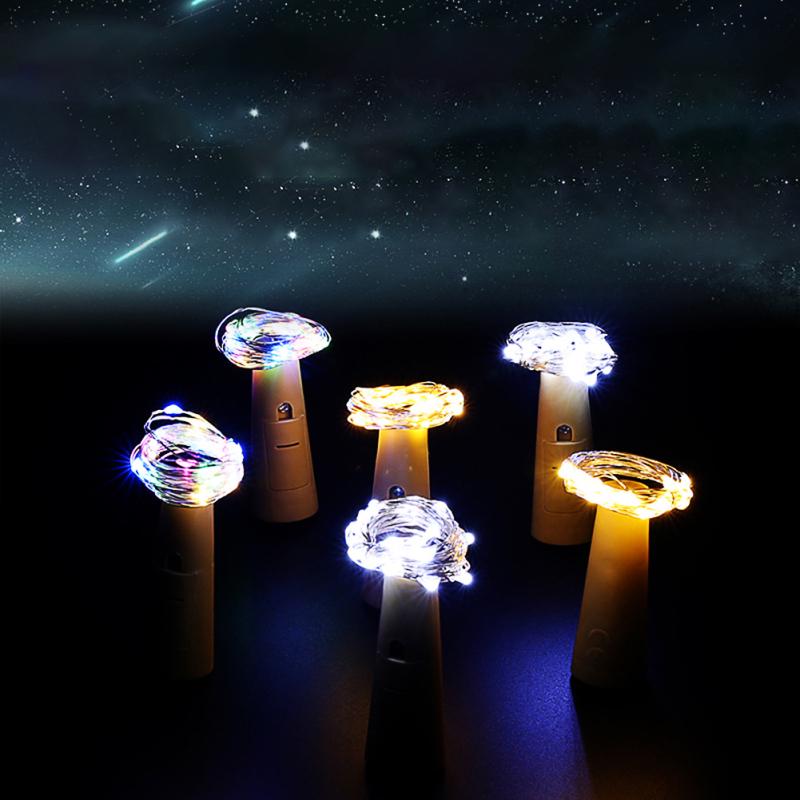 Buy 3Pcs 2M 20LEDs Bottle Stopper String Light with 3 Lighting Modes ...