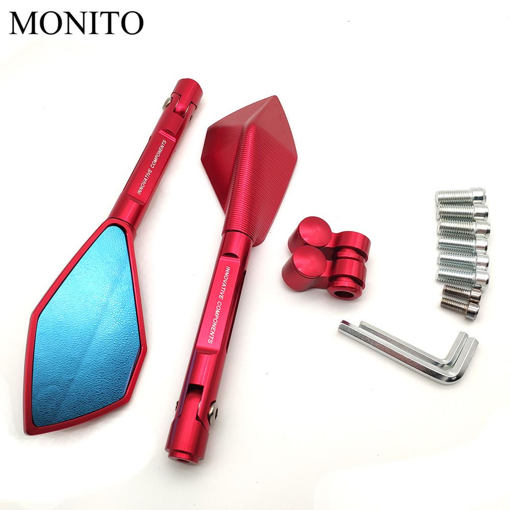 Купити Universal CNC Motorcycle Rear View Mirror Motorbike Rearview ...