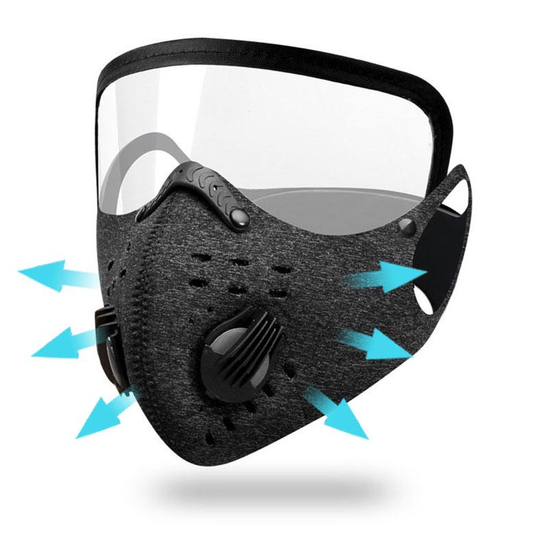 Buy 1PC Sports With Eyes Shield Breathable Windproof Face Mask ...