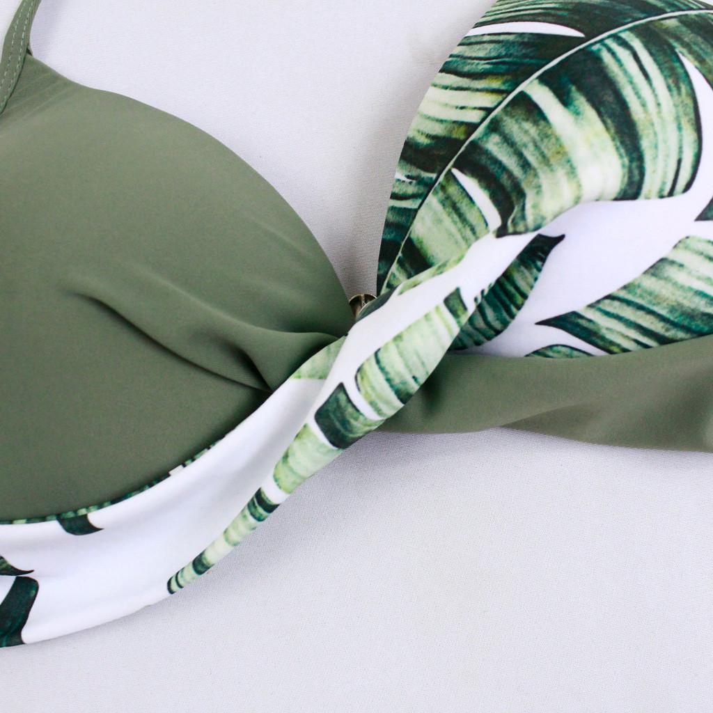 Womens Padded Push up Bra Bikini Set Swimsuit Bathing Suit Swimwear ...