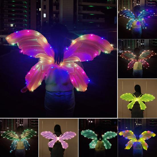 Inflatable Toy Luminous with Light String Soft Photo Props PVC Glowing ...