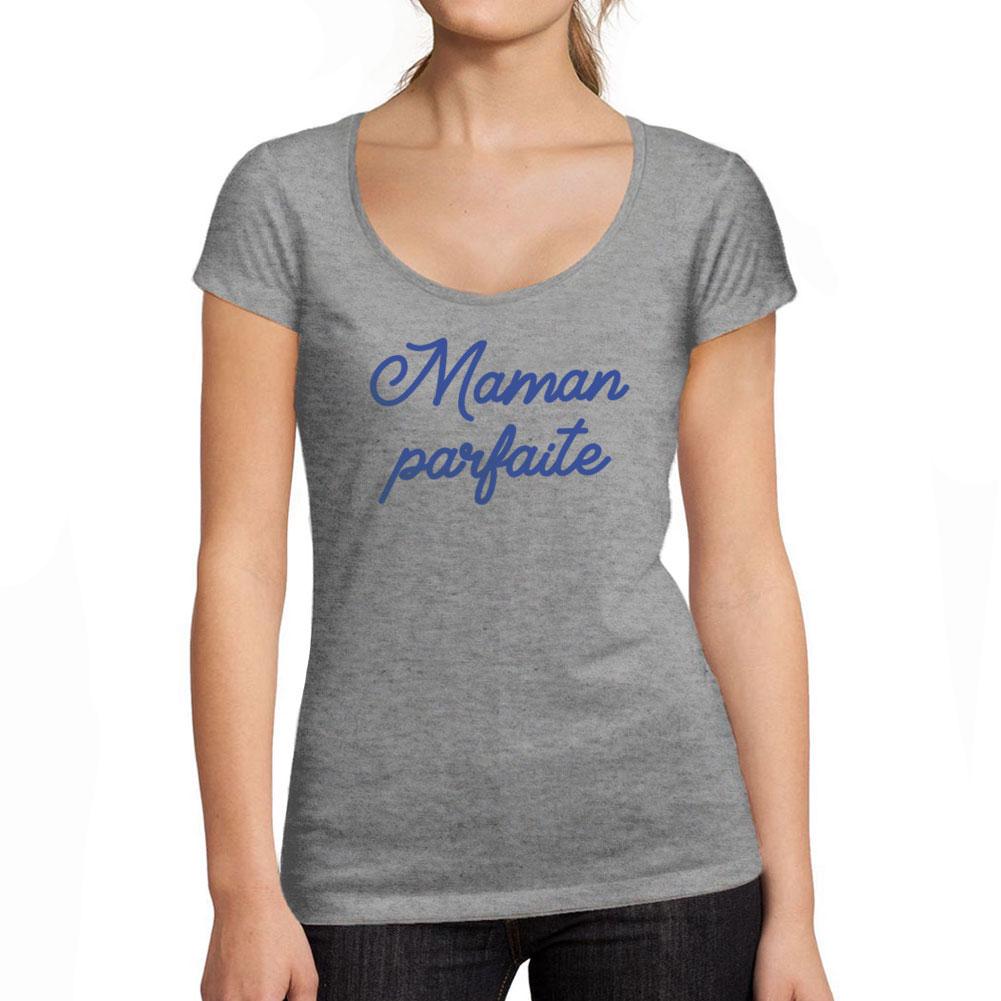 Kjøp ULTRABASIC - Tee-skjorte Femme col Rond Decollete Maman Parfaite ...