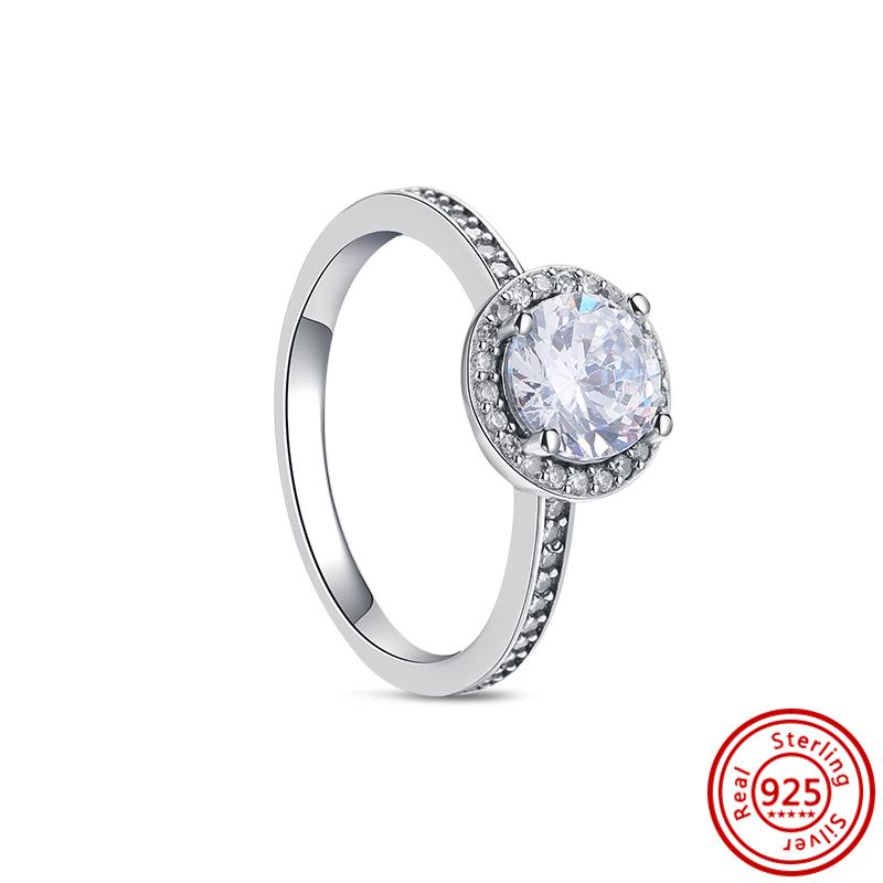 Cheap Authentic S925 Sterling Silver Regal Princess Crown Elevated Pavé ...