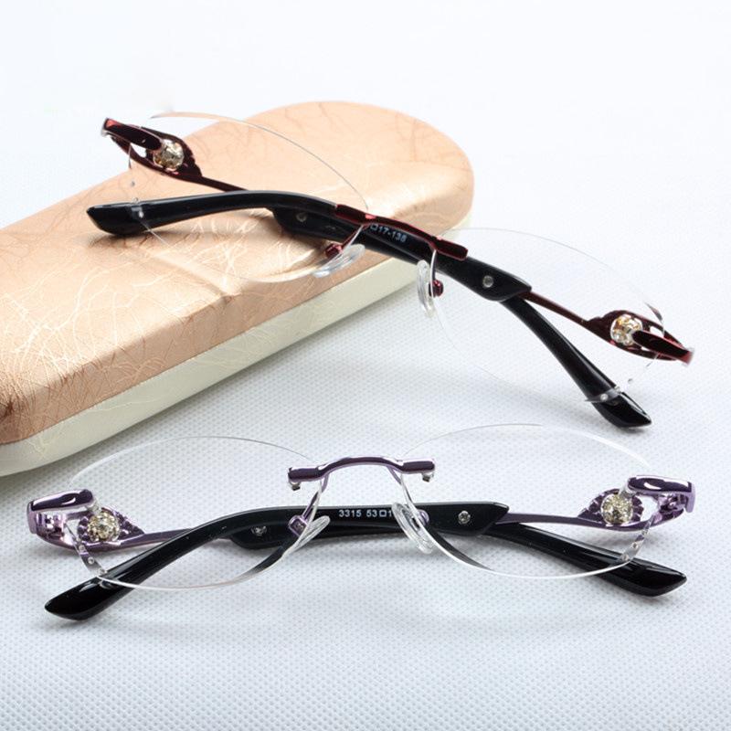 Buy Ultra Light Frameless Radiation Protection Reading Glasses Elegant ...