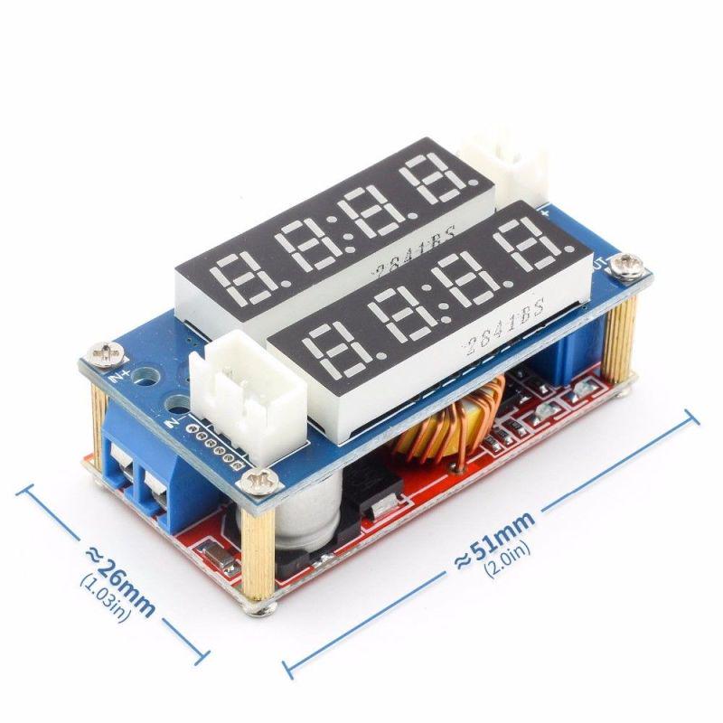 Buy CC/CV Adjustable Step Down Charge LED Panel Voltmeter Ammeter ...