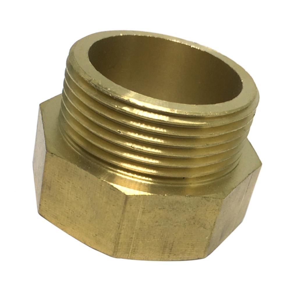 💰Kjøp 1 Pc Brass Male to Female Thread Adapter Connector Pipe Fitting ...
