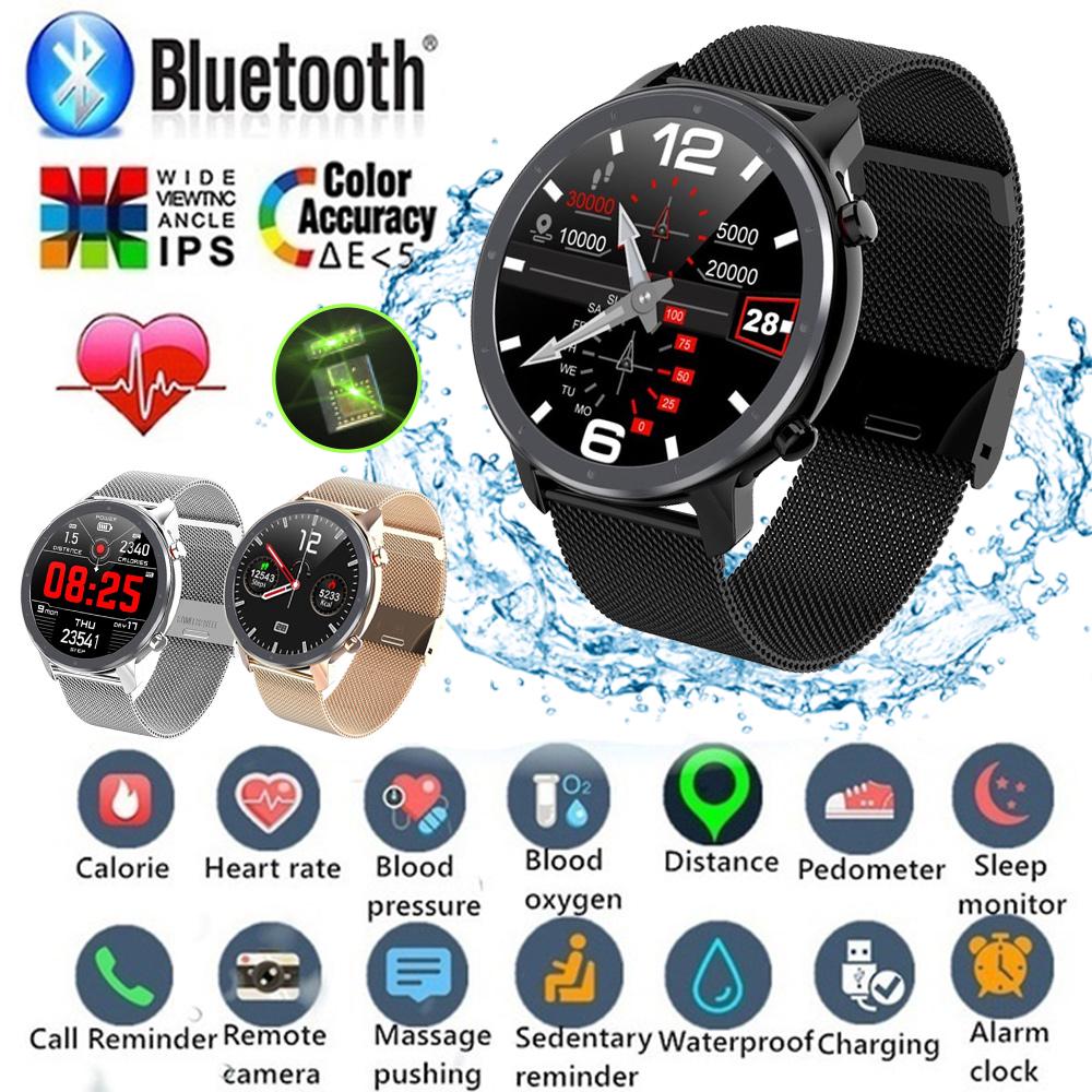 Buy L11 Smart Watch Men Heart Rate Blood Pressure Monitor IP68 Waterproof Weather Smartwatch ...