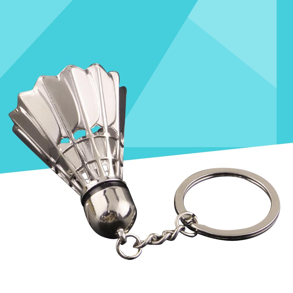 Buy 1Pcs Badminton Keychain Charm Cool Keyfob Car Keyring Creative Gift ...