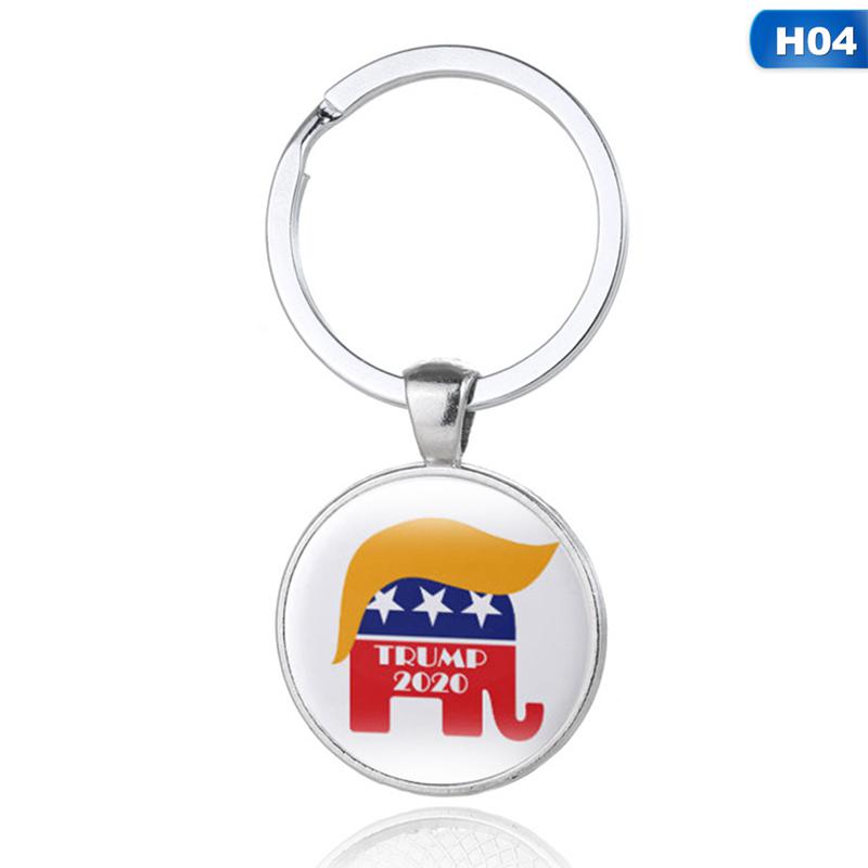 Keep America Great Again Keychain President USA Creative Print Keyring ...