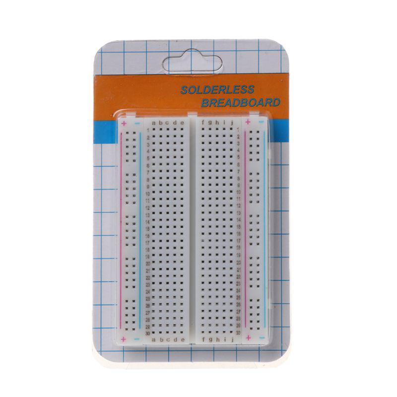 Buy 400 Tie Points Universal Solderless PCB Breadboard Mini Test ...