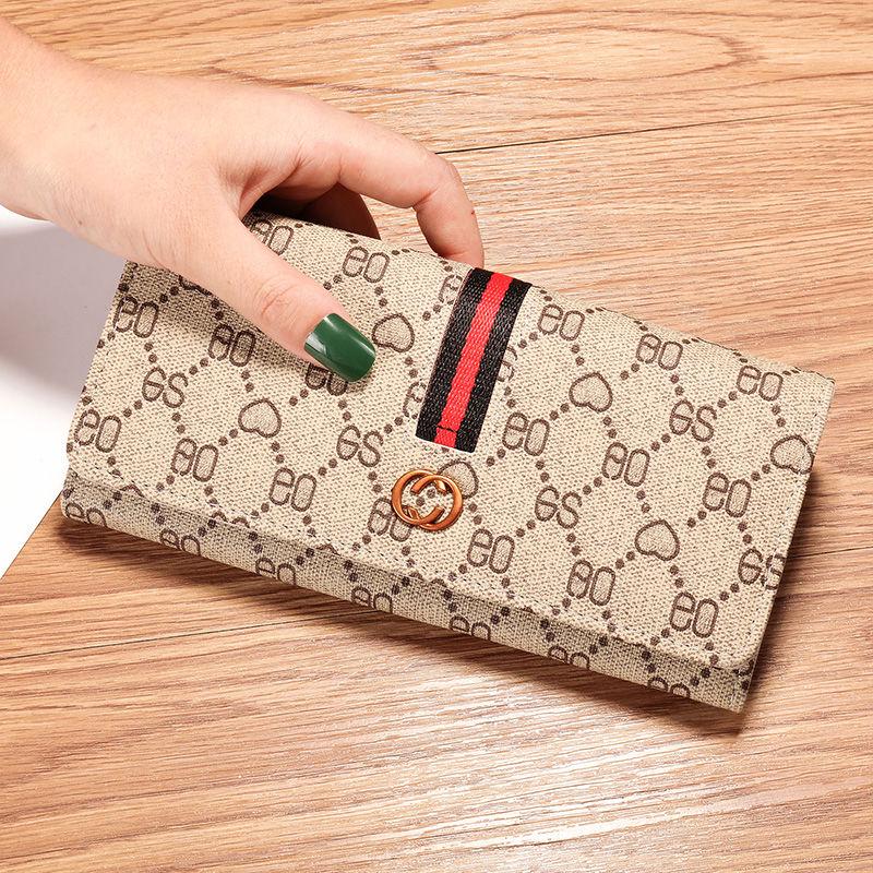 Buy Women's Long Wallet Buckle Wallet Women's Clutch Bag at affordable ...