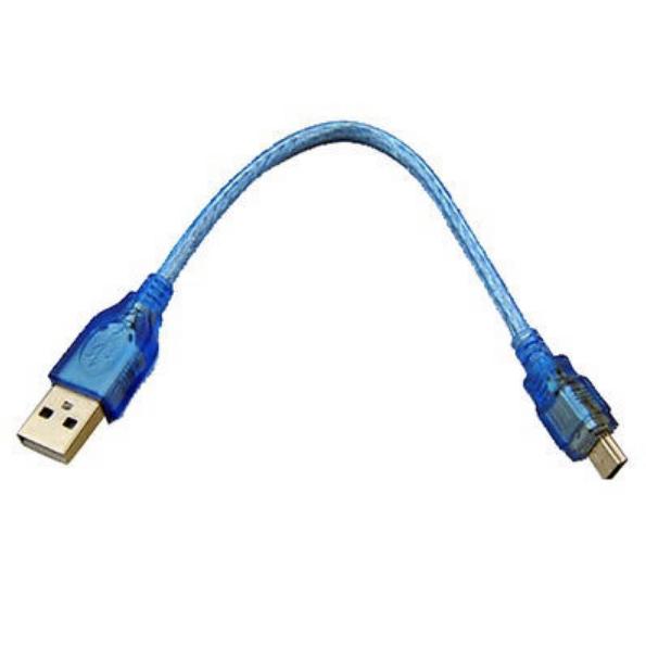 480Mbps 25Cm Usb A Male To Mini B 5Pin Male Usb 2.0 Converter Adapter ...