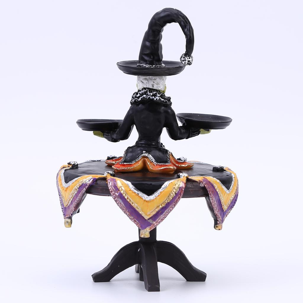 Buy Witch Display Stand - Creepy Halloween Cupcake & Dessert Tray Resin ...