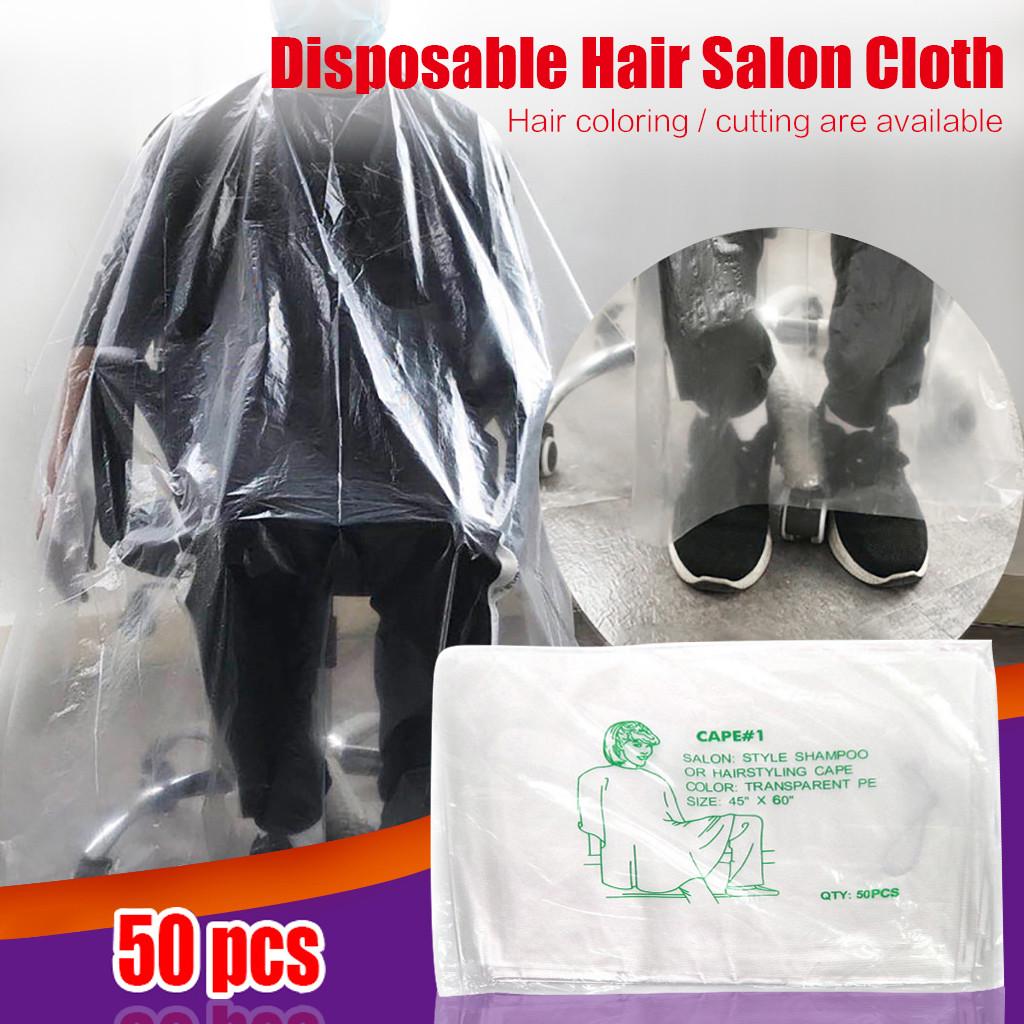 Buy 50PCS Disposable Waterproof Hair Salon Capes Washing Pads Shampoo ...