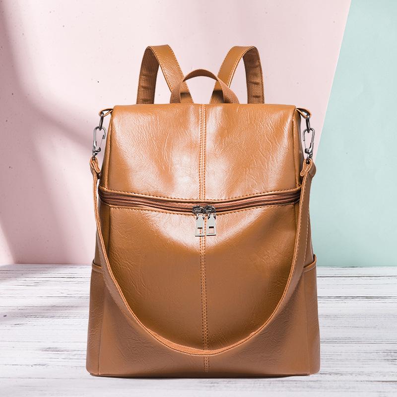 Buy Women's Backpack Spring and Summer Fashion Wild Multi-function ...