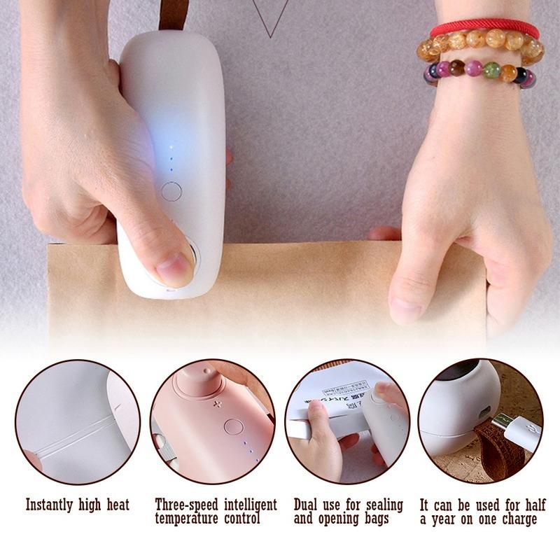 Buy USB Charging Sealing Machine Hand Pressure Portable Mini Heating ...