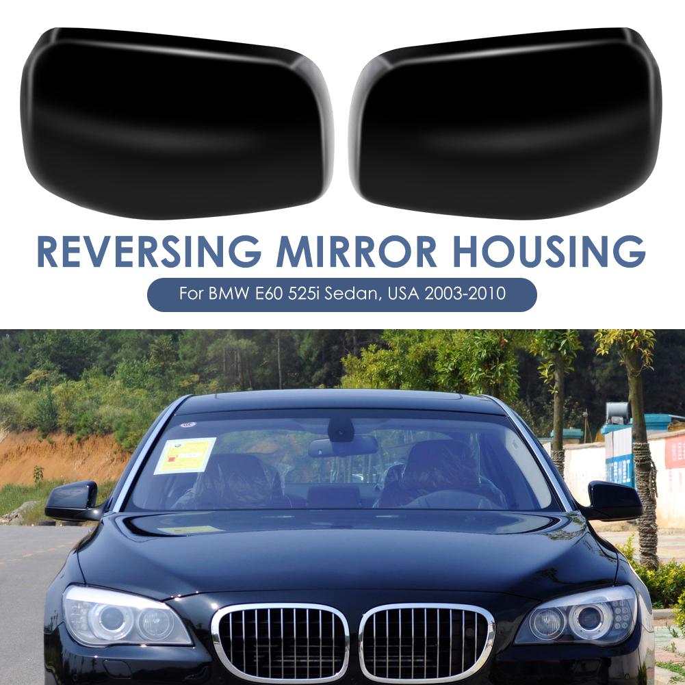Buy Side Mirror Cover for BMW E60 E61 E63 51167078359 51167078360 Gloss ...