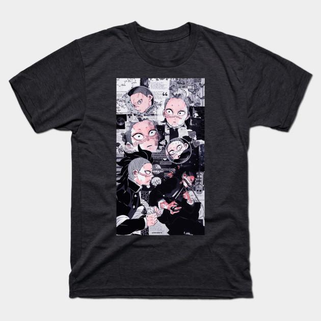 Buy Men Premium Cotton Harajuku T Shirt Genya Shinazugawa Print Men's ...