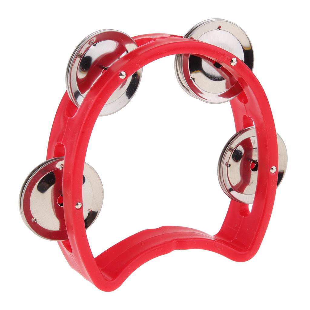 Buy 1 Piece Rattle Handbell Shaker Bell Percussion Instrument Red at ...