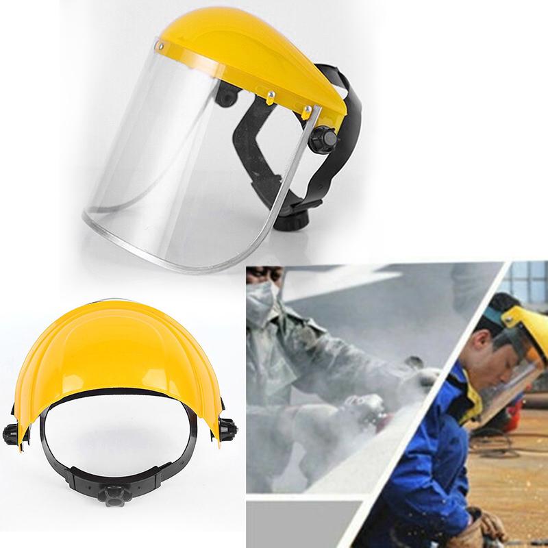 Buy Safety Protective Face Shield Clear Head-mounted Face Eye Shield ...
