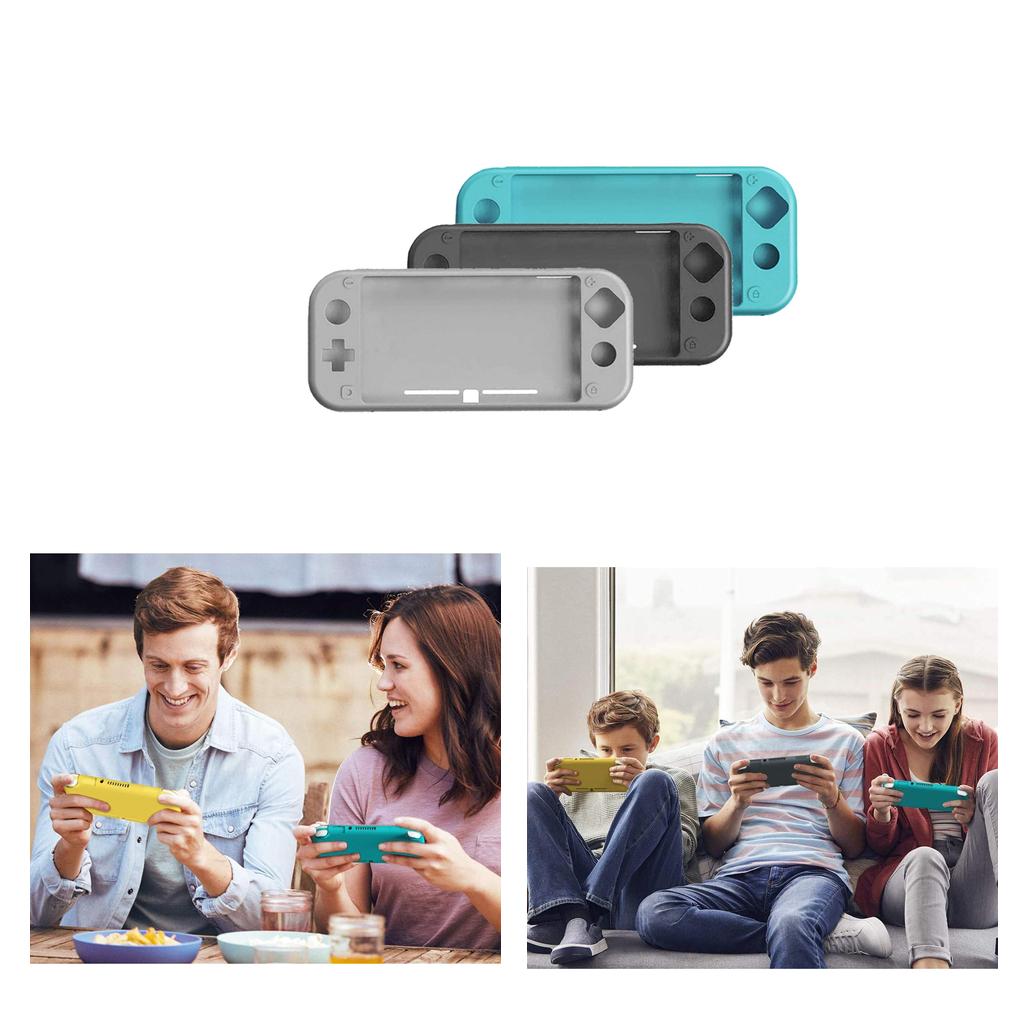 Buy Silicon Cover Case for Nintendo Switch Lite Anti Shock Blue at ...