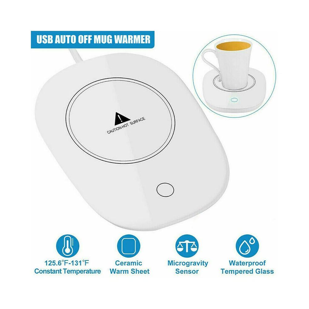 Buy Electric Usb Cup Warmer Drinks Tea Coffee Milk Portable Heat Home ...